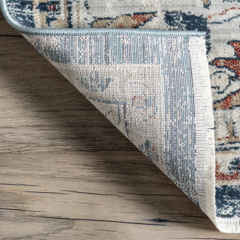 Bungalow Rose Wagner Oriental Tan/Gray Area Rug & Reviews | Wayfair