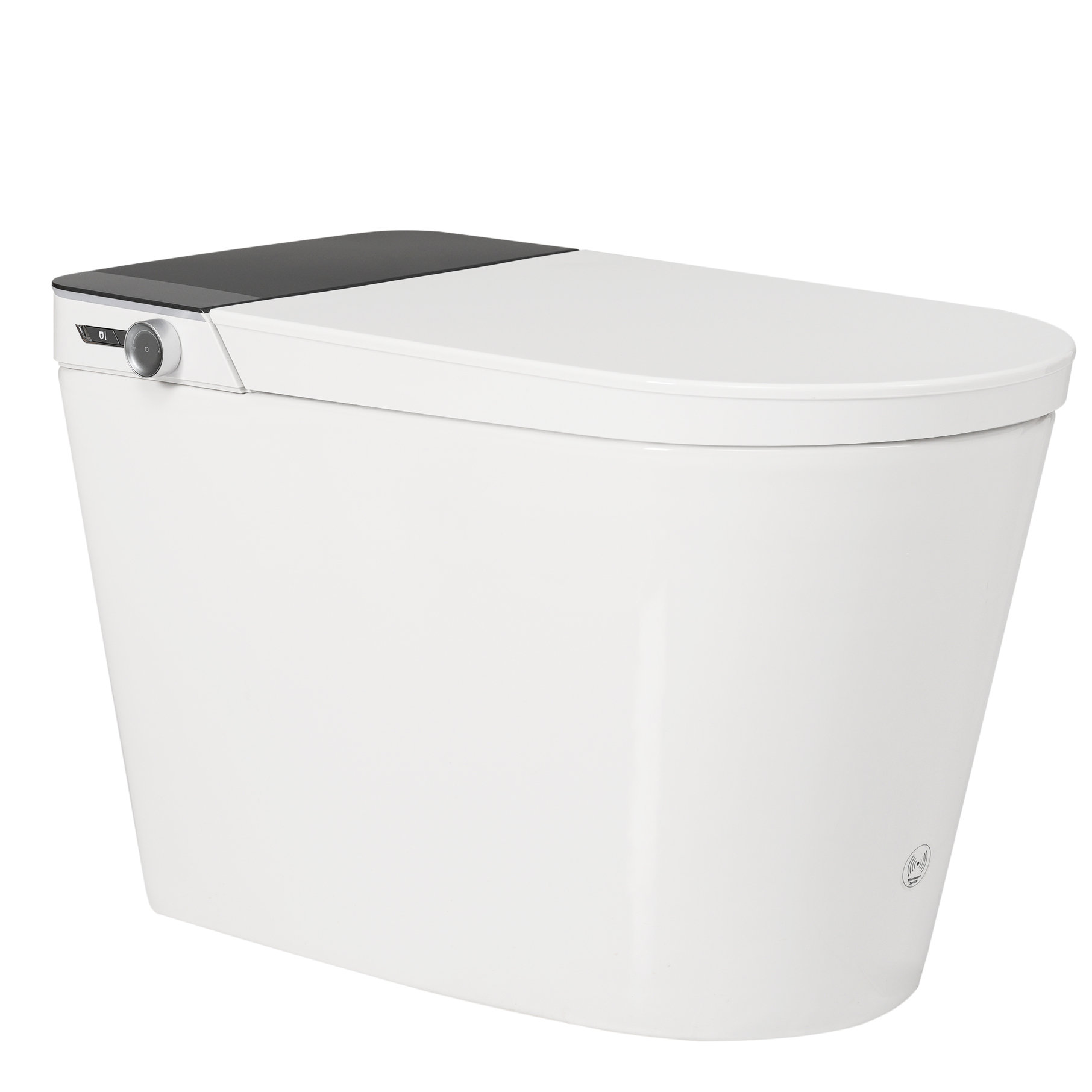 SnugglySolace Automatic Smart Toilet With Built - In Bidet Heated Seat ...