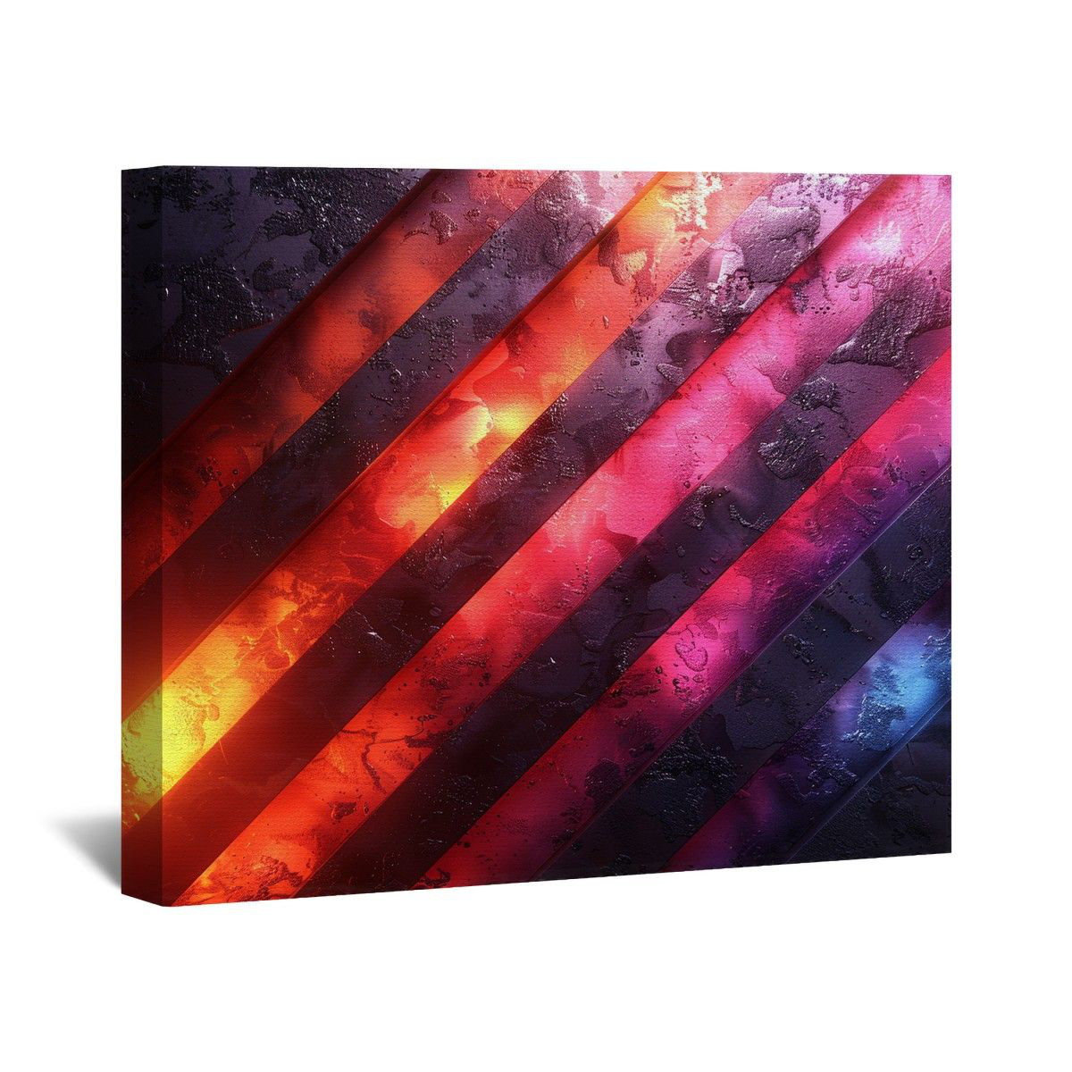 Ivy Bronx Abstract Canvas Wrap - Visual art Wall Decor | Wayfair
