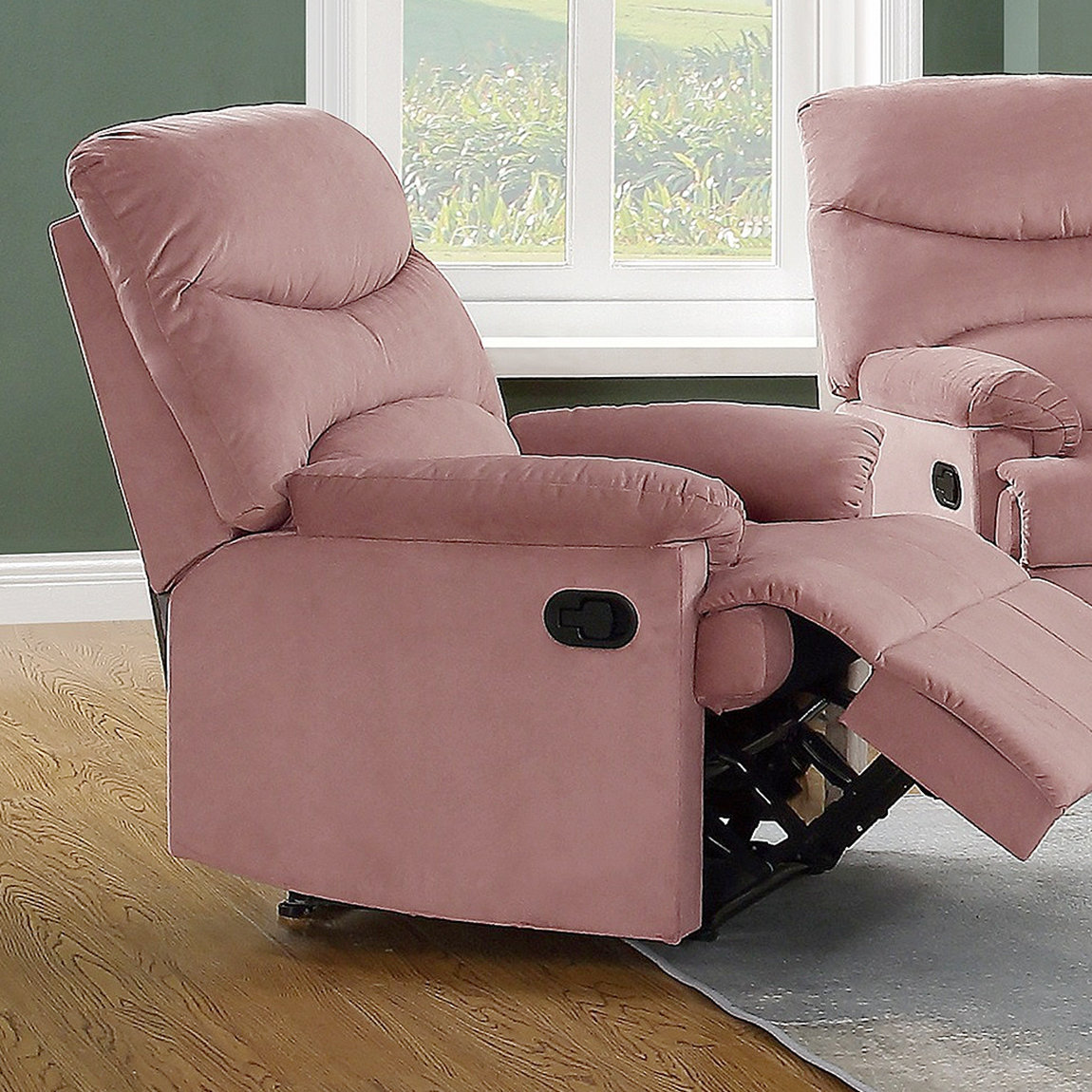 Mercer41 Luxurious Velvet Furniture Recliner - Wayfair Canada