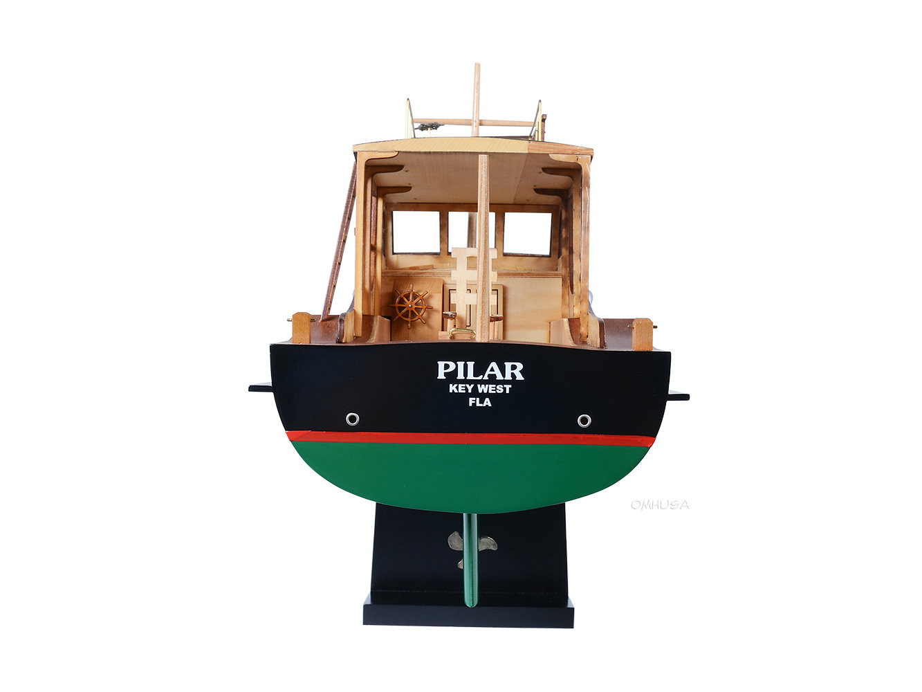 Old Modern Handicrafts Hemingway™ Pilar Fishing Boat Combo: A Model and ...