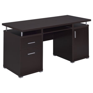 Wade Logan® Azayliah Computer Desk & Reviews | Wayfair