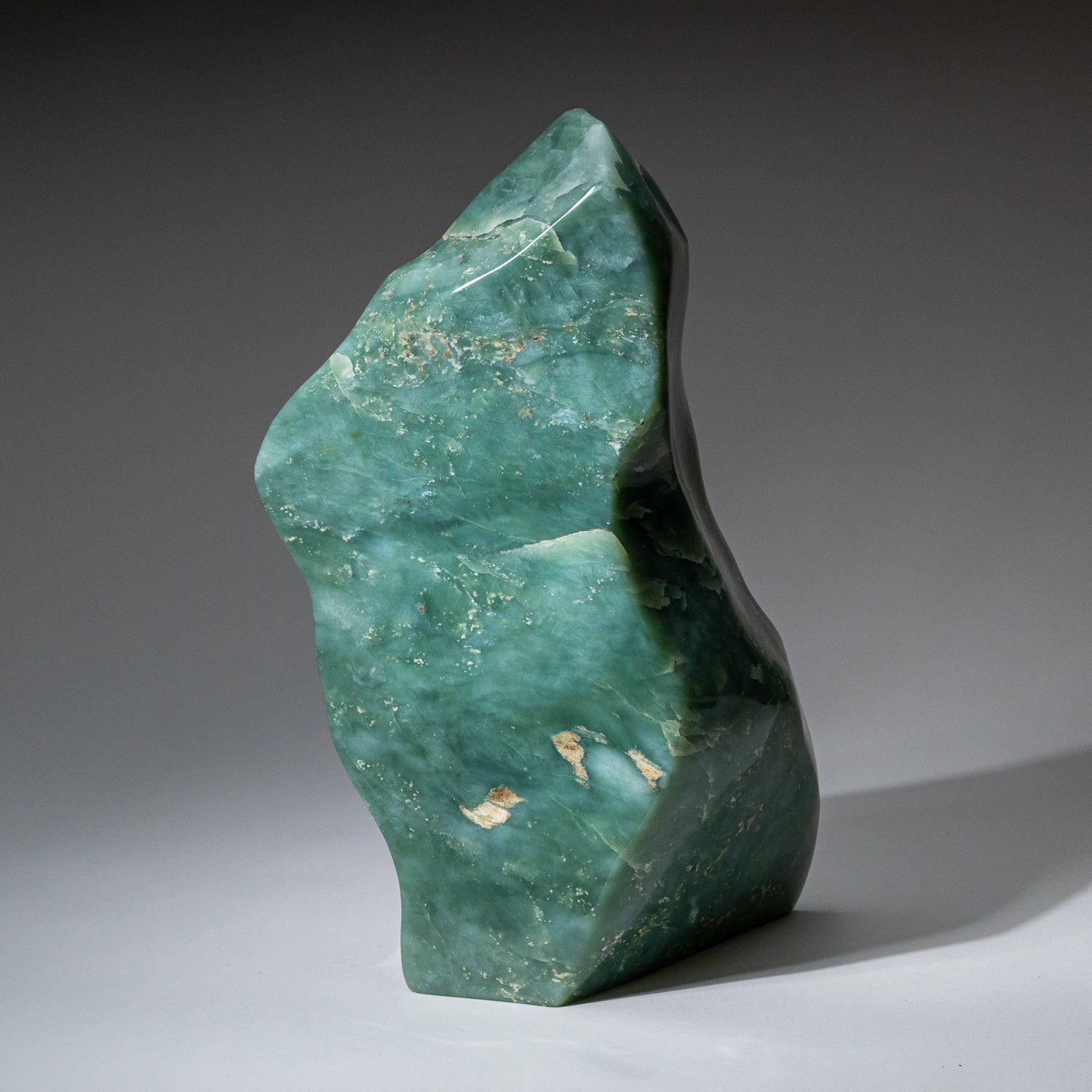 Astro Gallery of Gems Nephrite Jade Geometric & Shapes Sculpture | Wayfair