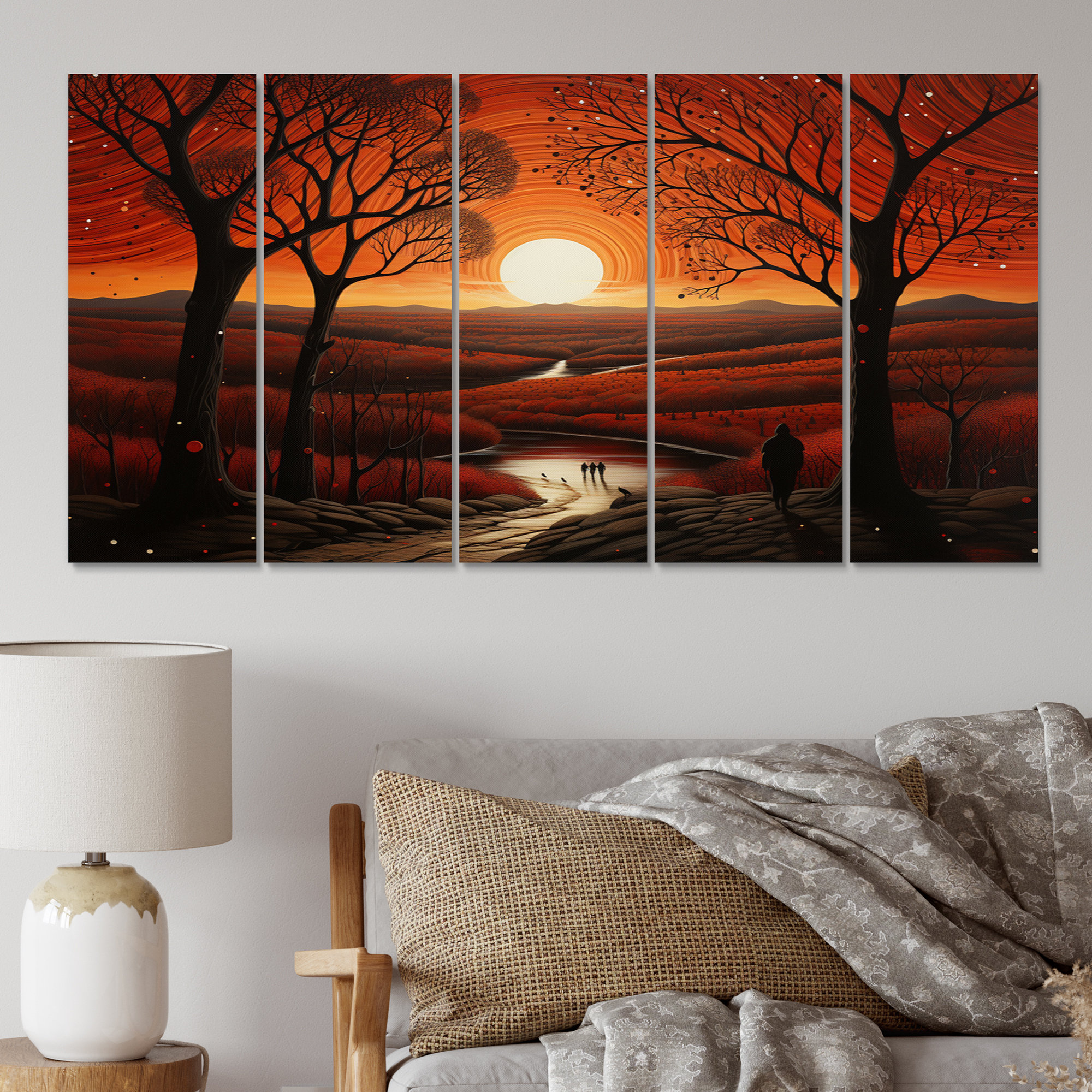 Millwood Pines Orange Black Native American Essence - Native American ...