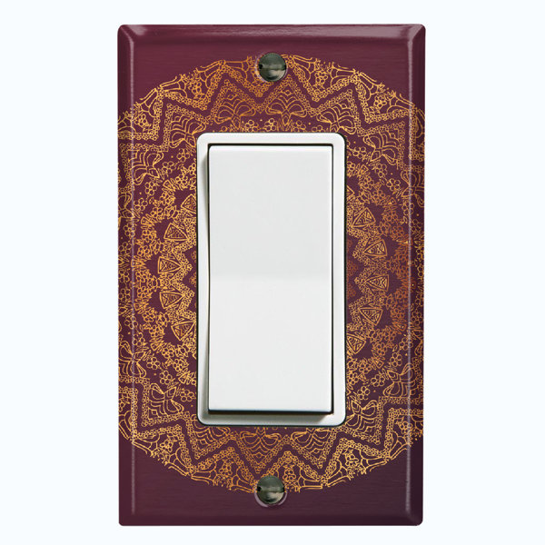 WorldAcc Religious Themed 1 - Gang Toggle Light Switch Standard Wall ...