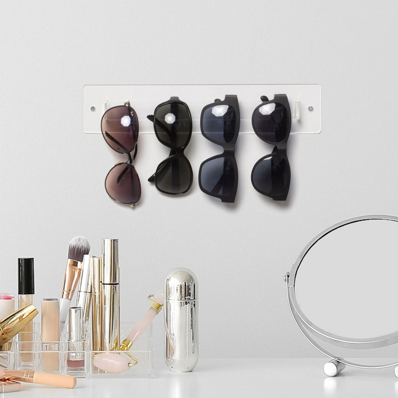 Rebrilliant Wall Acrylic Sunglass Organizer Rack | Wayfair