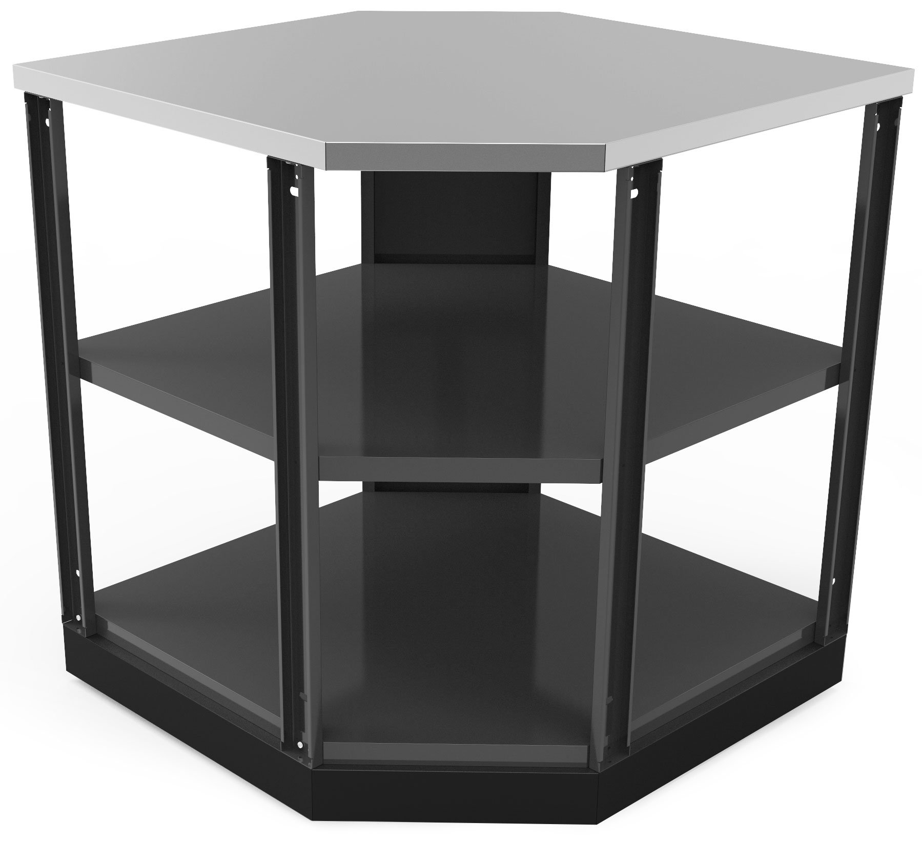 NewAge Products Outdoor Kitchen Modular 90-Degree Corner Shelf ...