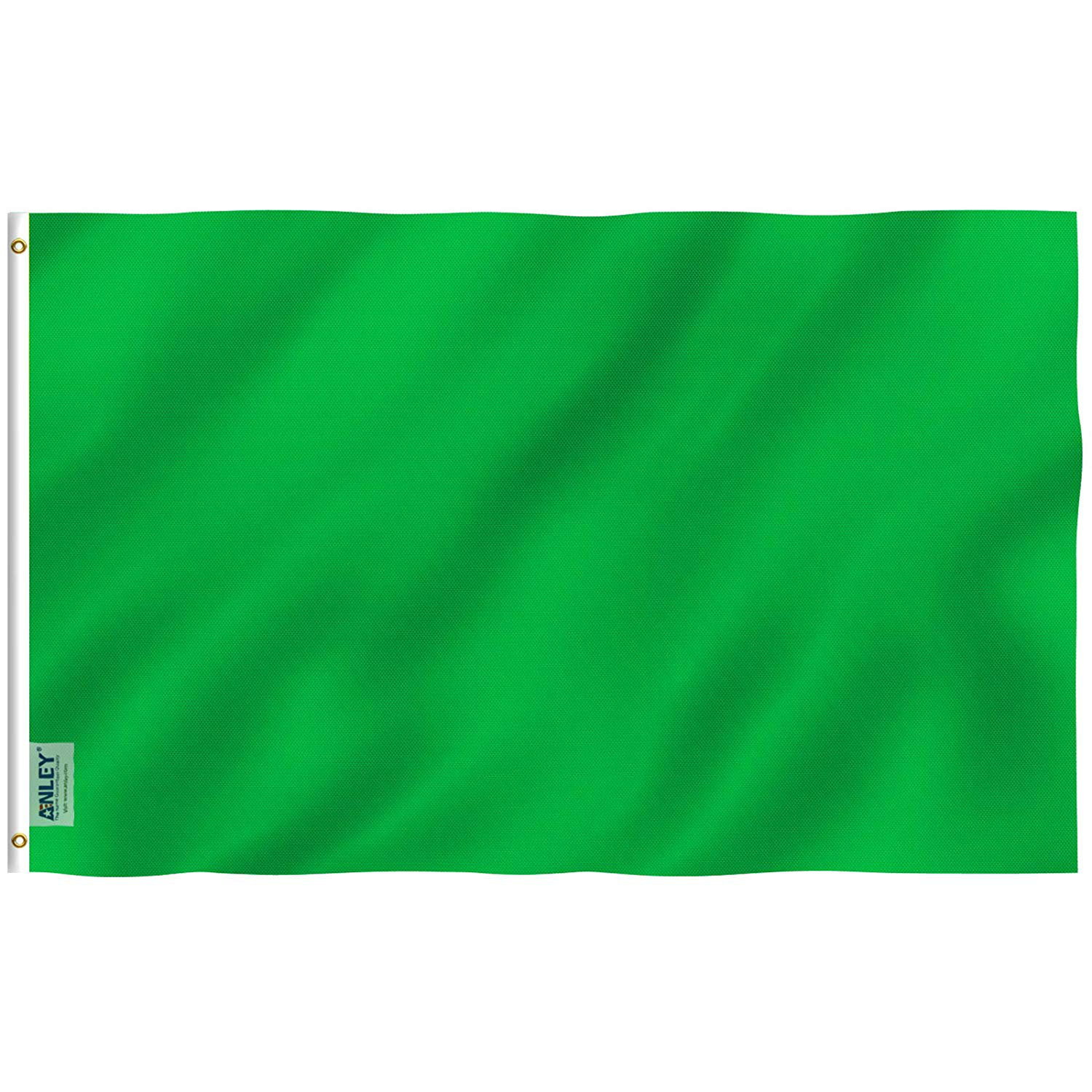 ANLEY Solid Green Flags Polyester 36 x 60 in. House Flag - Wayfair Canada
