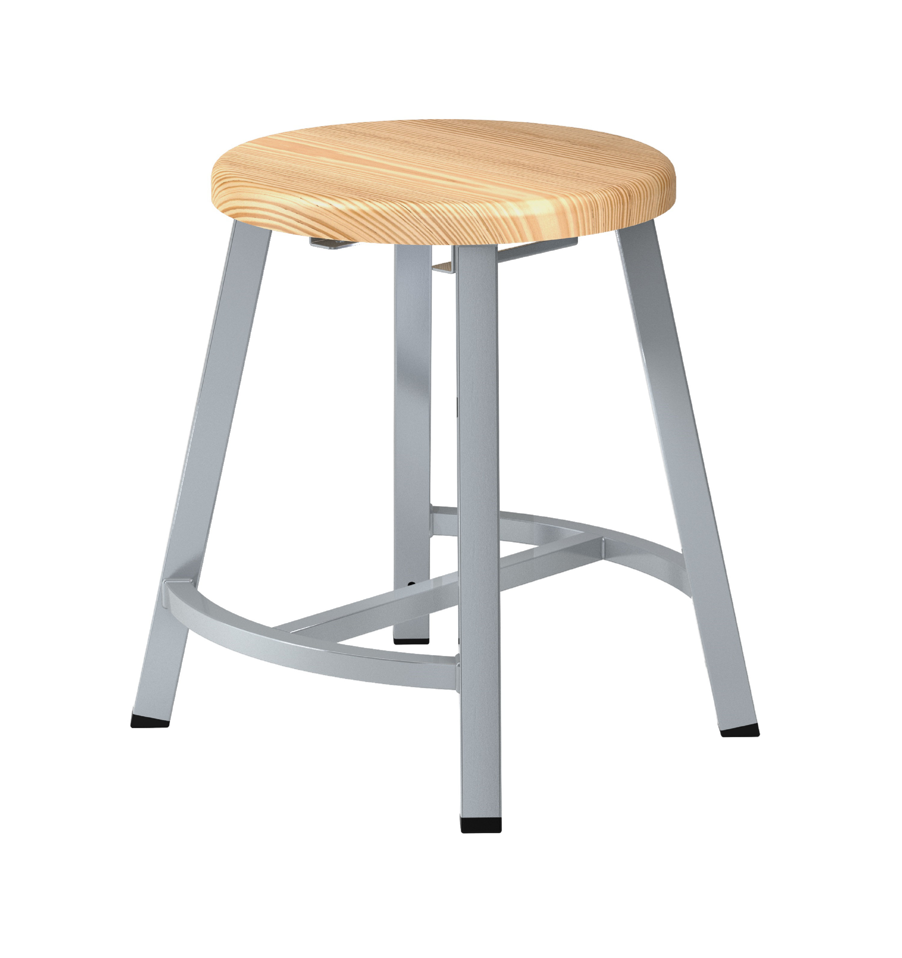 National Public Seating Fixed Height Industrial/Shop Stool, Butcher ...