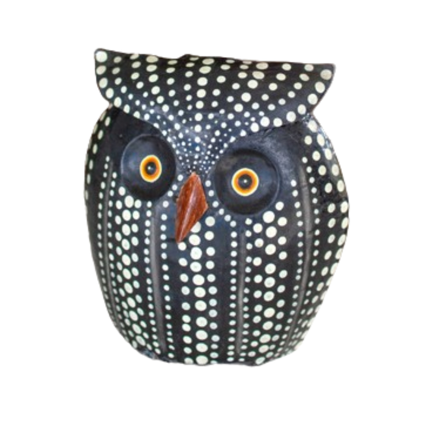 Loon Peak® PAINTED METAL OWL BANK BLACK | Wayfair