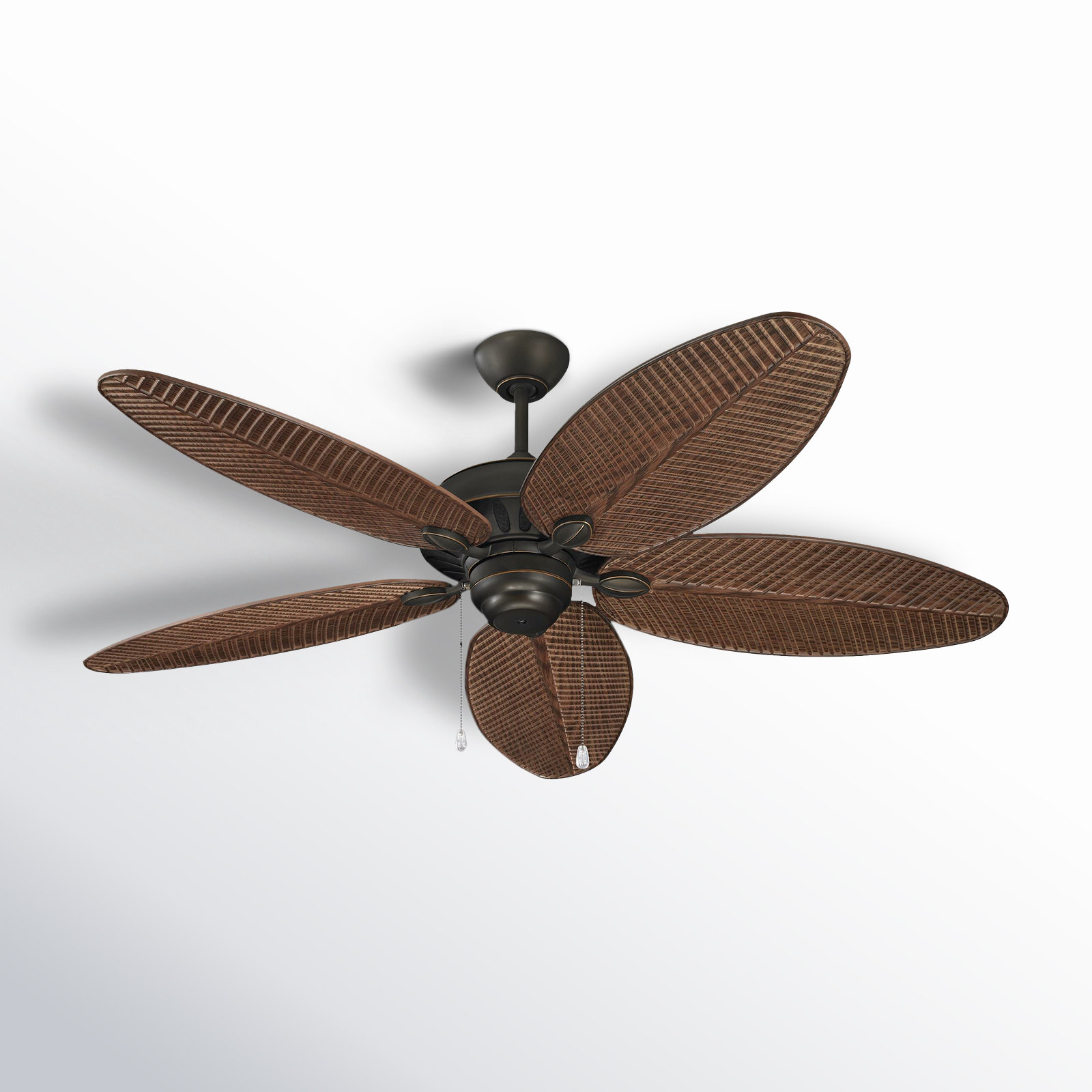 Birch Lane™ 52" Garrick 5 - Blade Outdoor Leaf Blade Ceiling Fan with ...