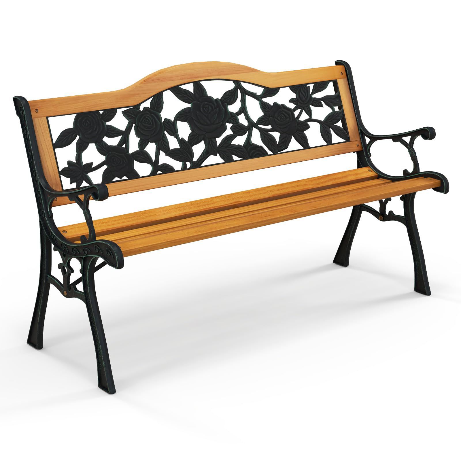 Lark Manor Edalene Outdoor Bench | Wayfair
