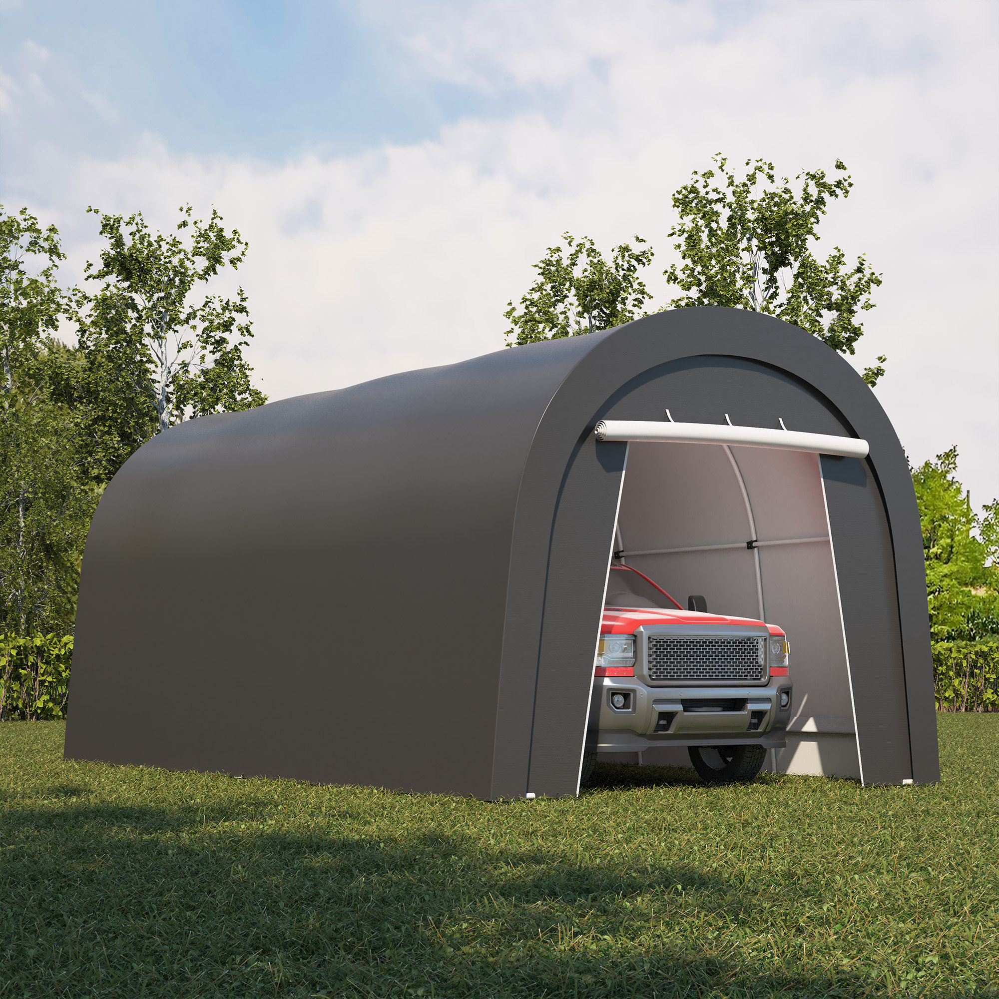 Blue Elephant 3m × 6m Garage | Wayfair.co.uk