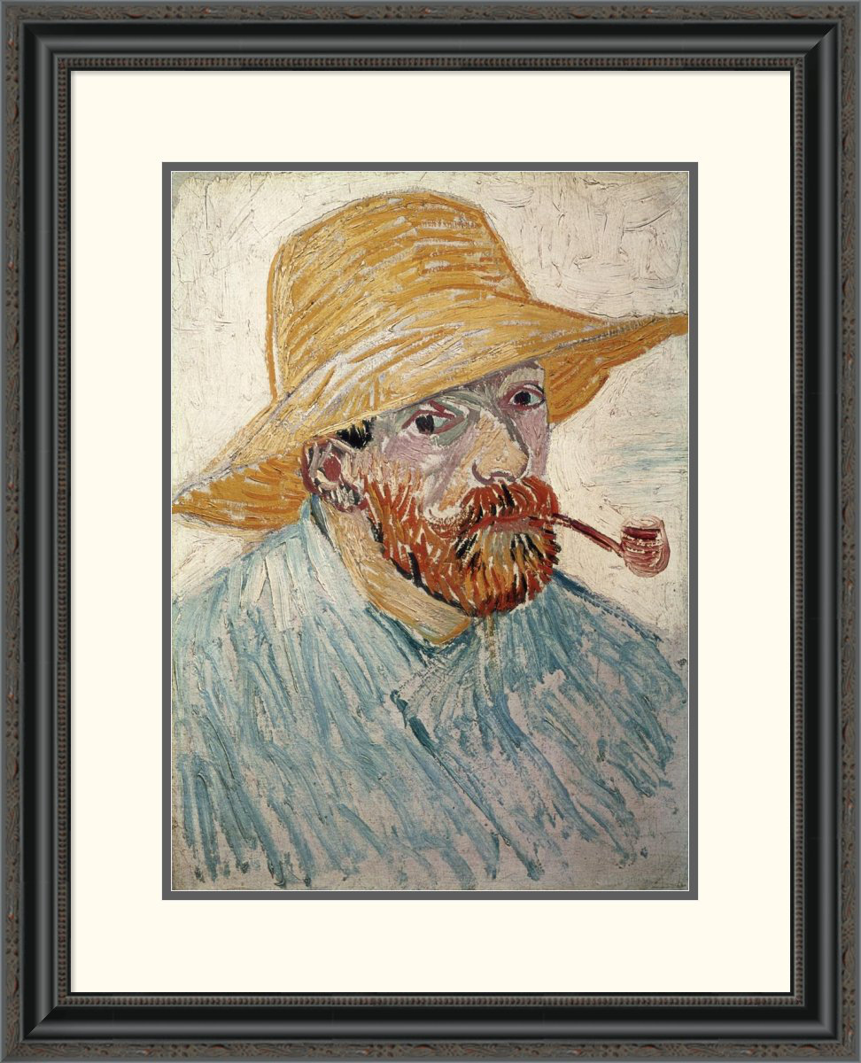 Vault W Artwork 'Self Portrait 1888' by Vincent Van Gogh Framed ...