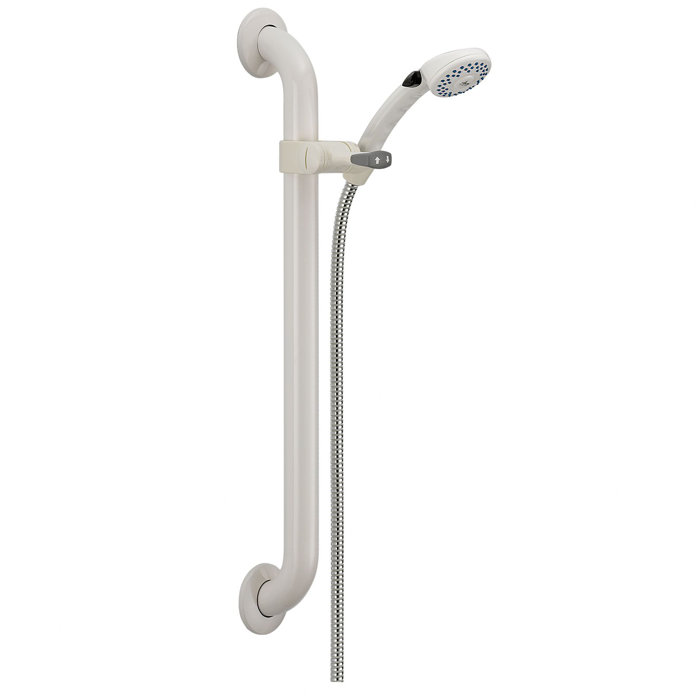 Delta Universal Showering Components Multi Function Slide Bar Shower ...