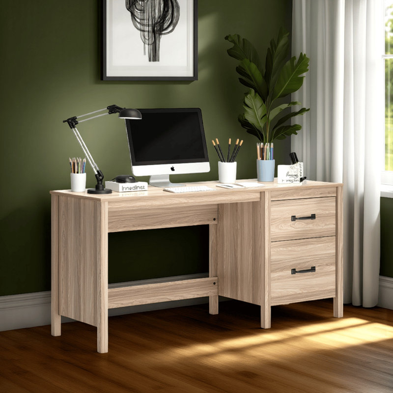 Foundry Select Kennita 60" Home Office Desk & Reviews | Wayfair