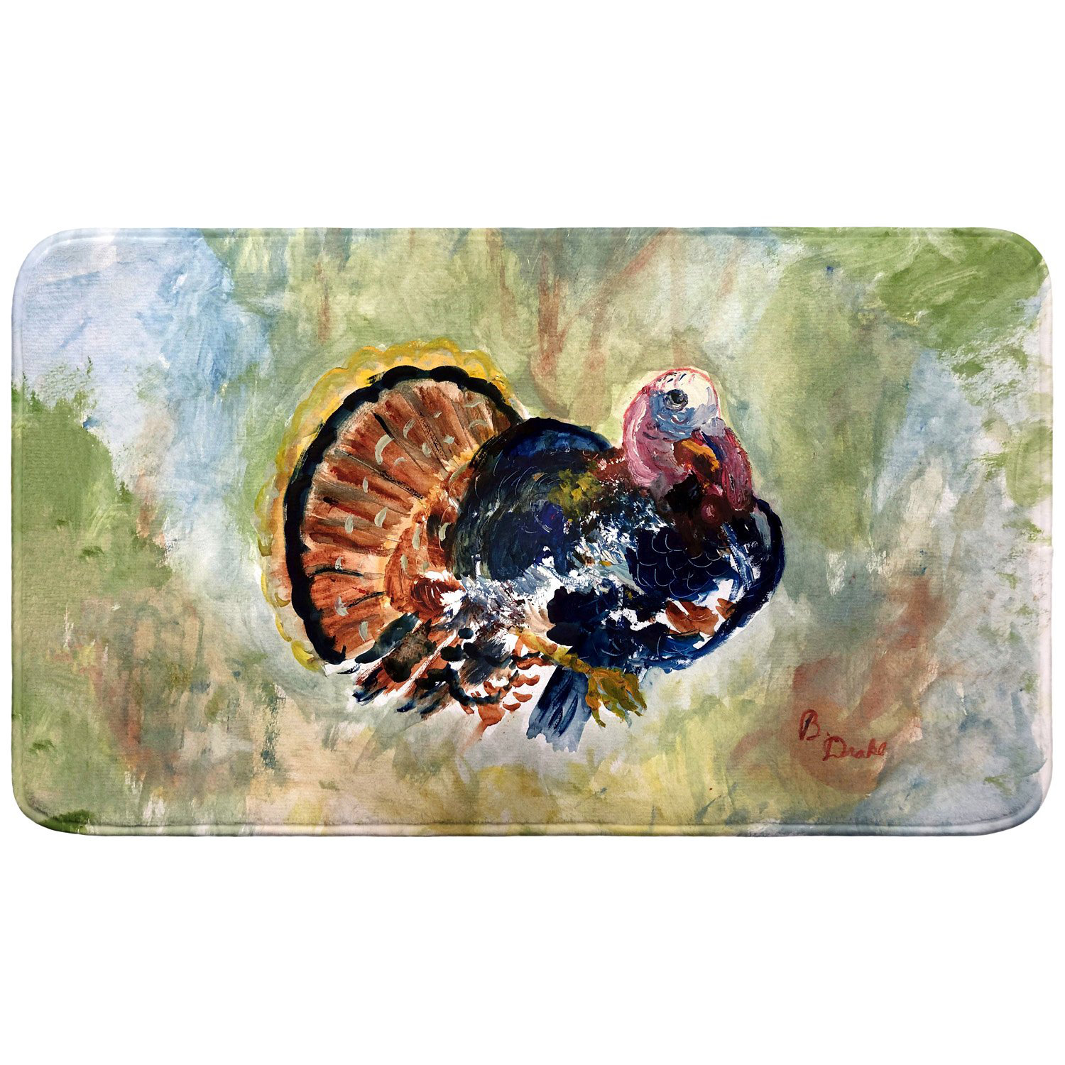 Dovecove Turkey Bath Mat | Wayfair