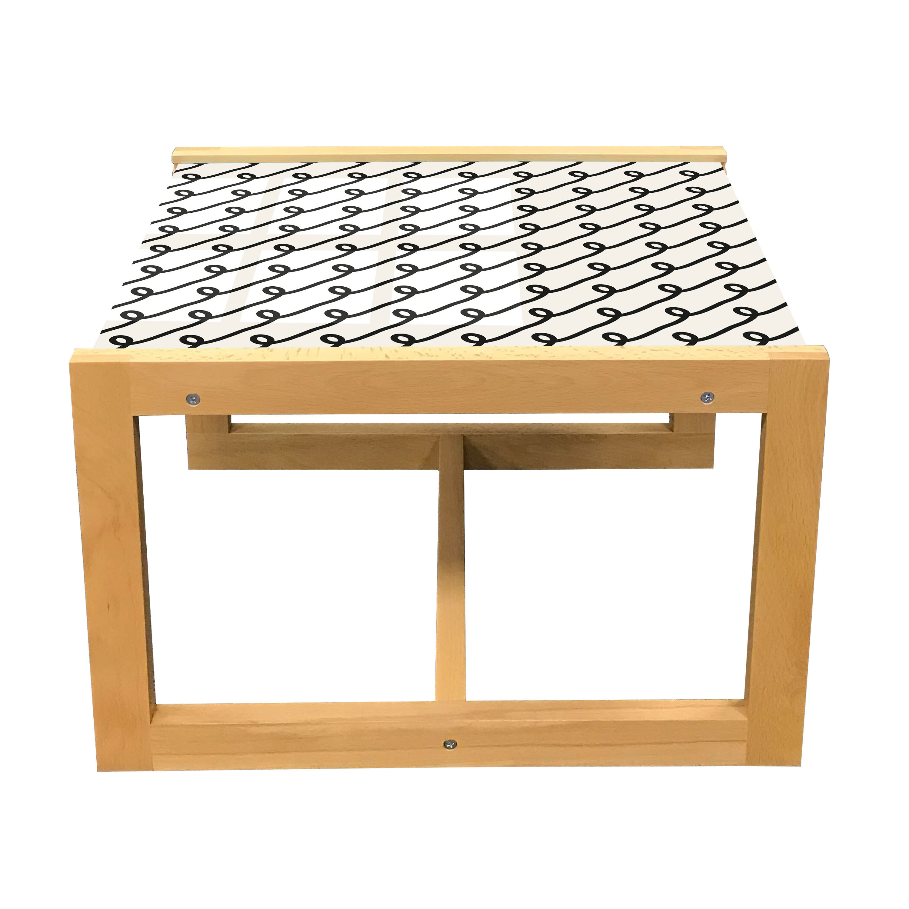 East Urban Home Abstract Coffee Table, Basic Diagonal Knots Or Streaks ...
