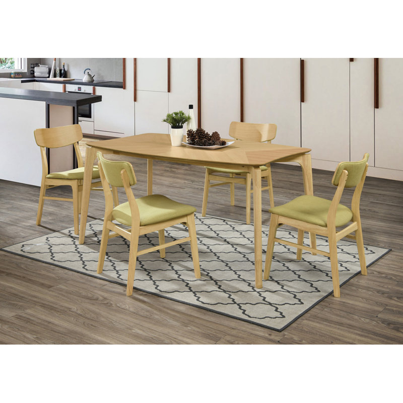 AllModern Jennings Solid Wood Base Dining Table & Reviews | Wayfair