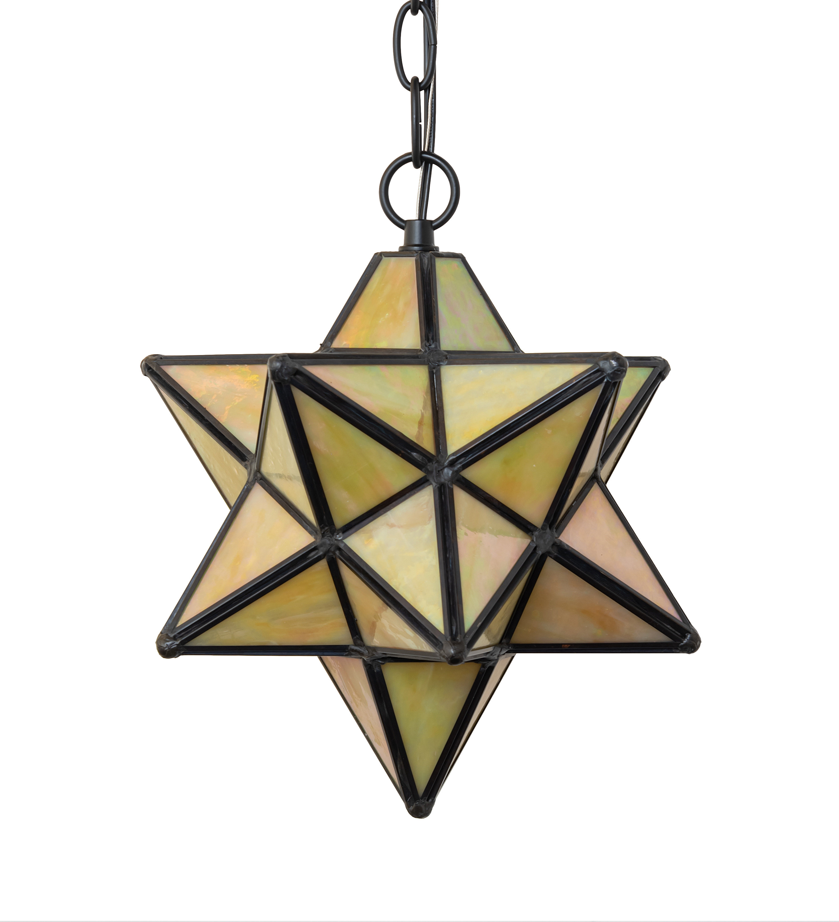Astoria Grand Sille 1 - Light Geometric Star Pendant | Wayfair