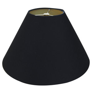 Alcott Hill 7.5" H Empire Lamp shade ( Spider ) in Black | Wayfair