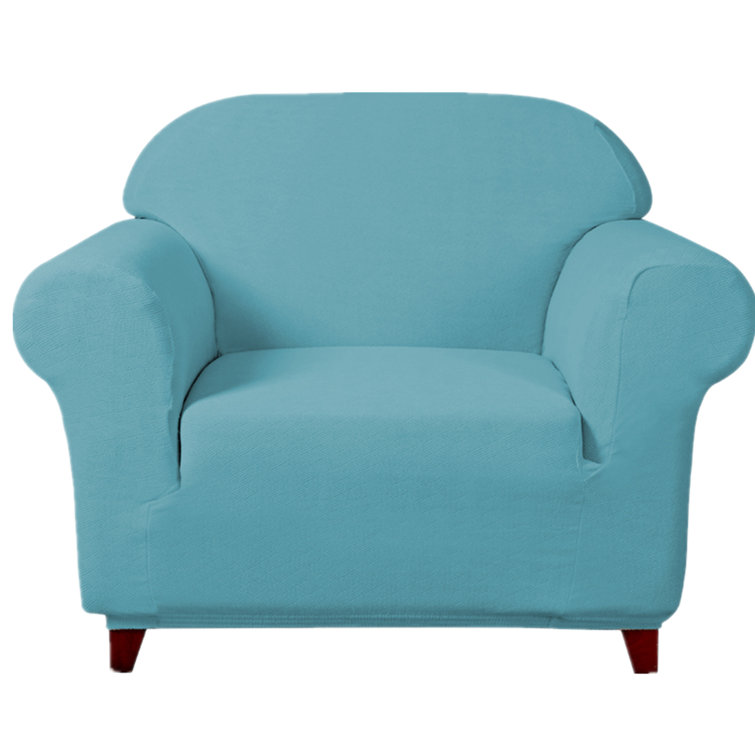Winston Porter Box Cushion Armchair Slipcover & Reviews | Wayfair