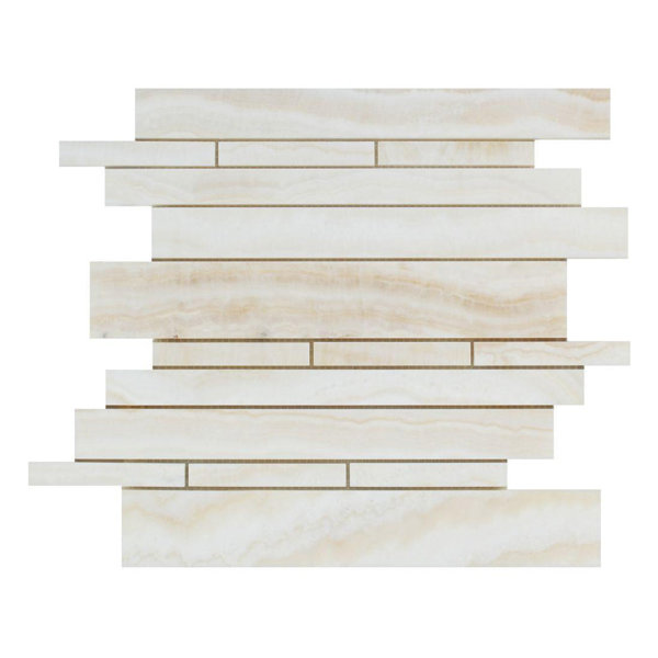 Stone & Tile Shoppe, Inc. Natural Stone Linear Mosaic Wall & Floor Tile ...