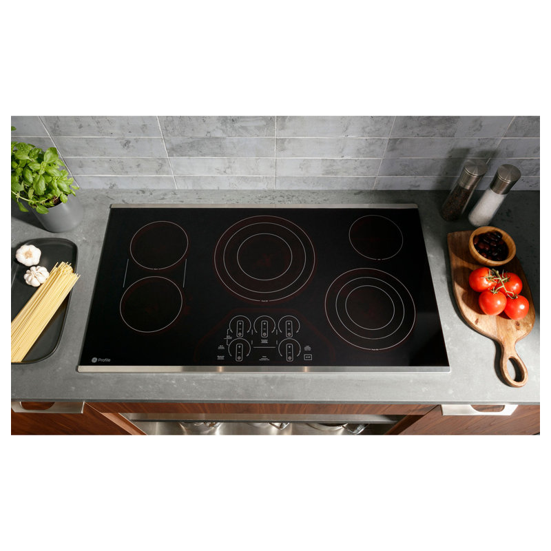 GE Profile™ 36" Electric Cooktop with 5 Elements & Reviews | Perigold