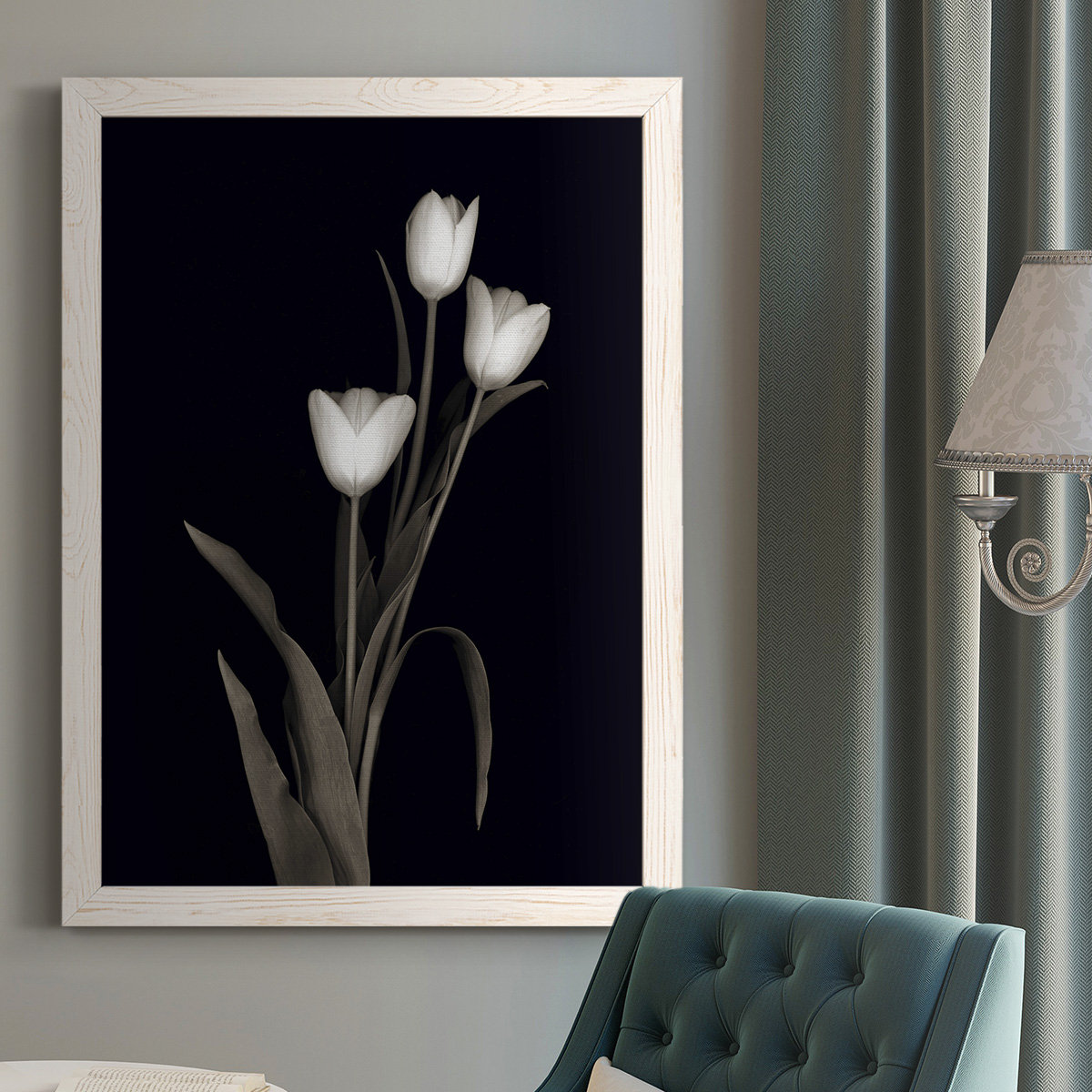 Wexford Home Tulip Pose I Framed On Canvas Print | Wayfair