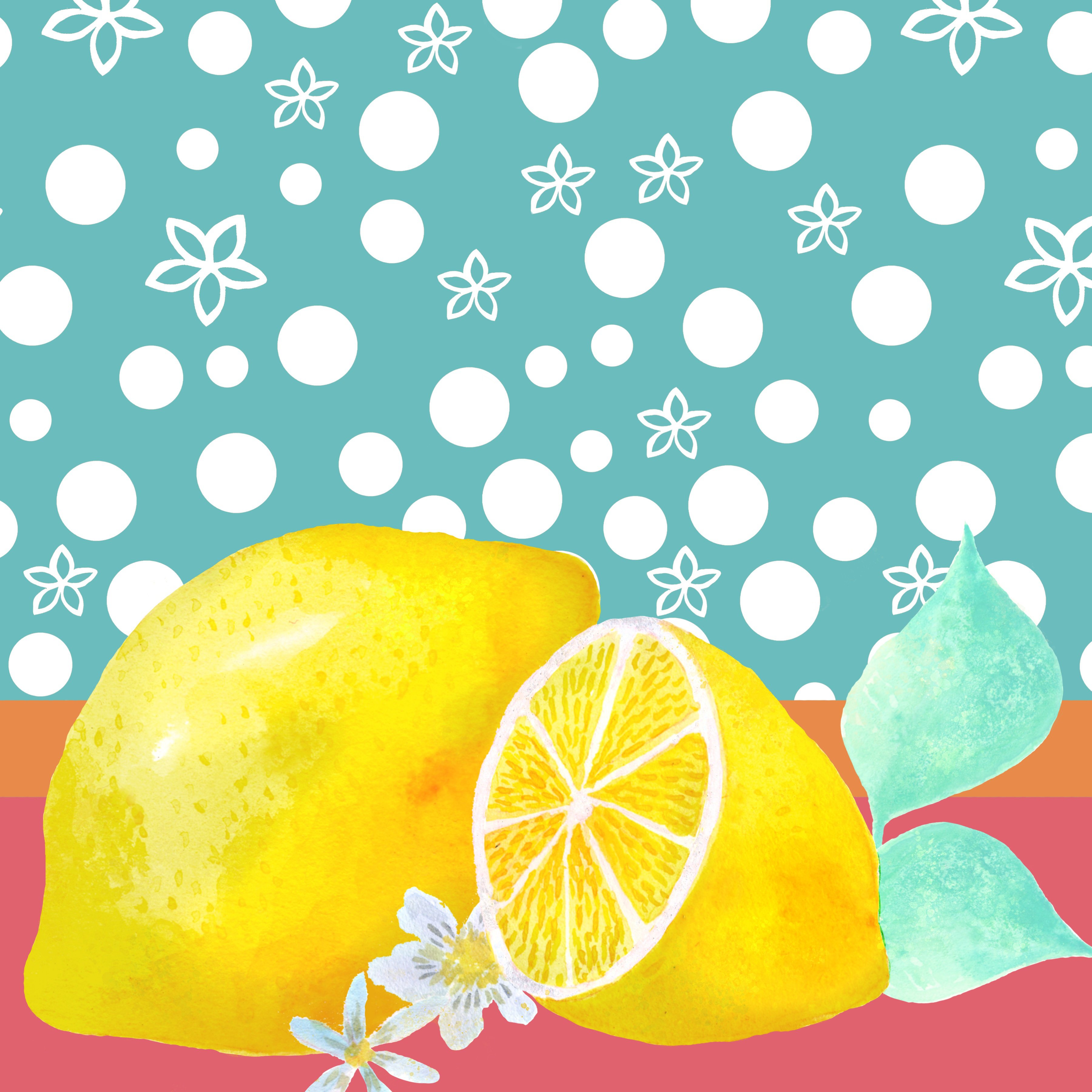 Sansibar Home Lemon Inspiration II by Larisa Hernandez - Wrapped Canvas ...