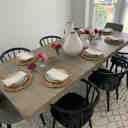 Birch Lane™ Regan Extendable Trestle Dining Table & Reviews | Birch Lane