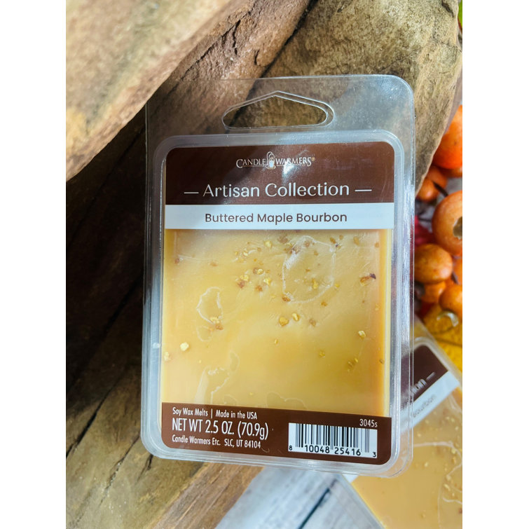Candle Warmers Buttered Maple Bourbon Scented Wax Melt | Wayfair
