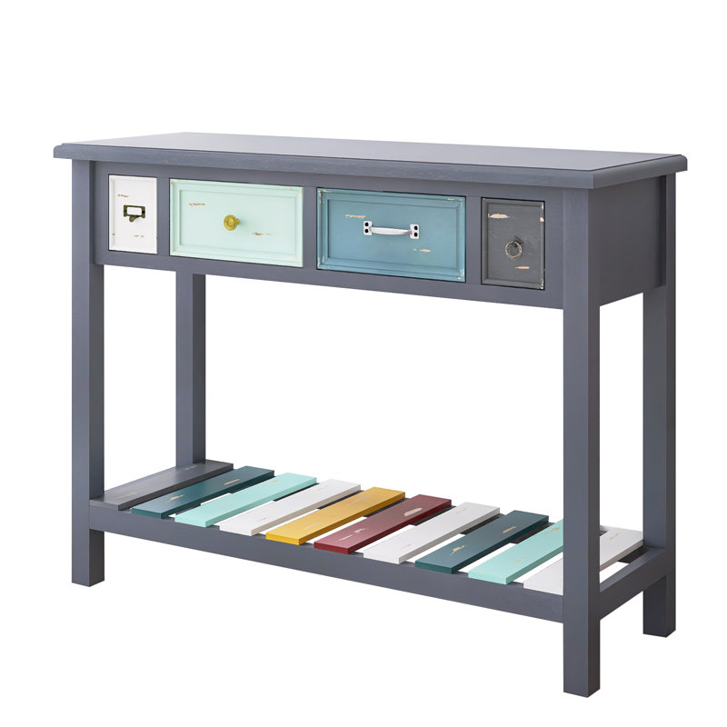 Breakwater Bay 40" Console Table With 4 Drawers | Wayfair