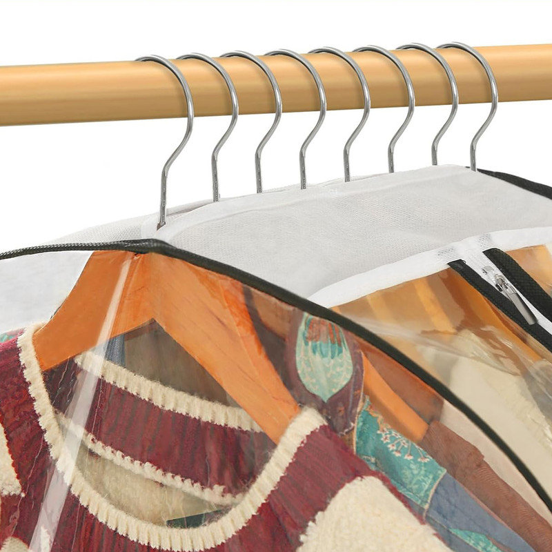 Rebrilliant Rahem Plastic Garment Bag | Wayfair