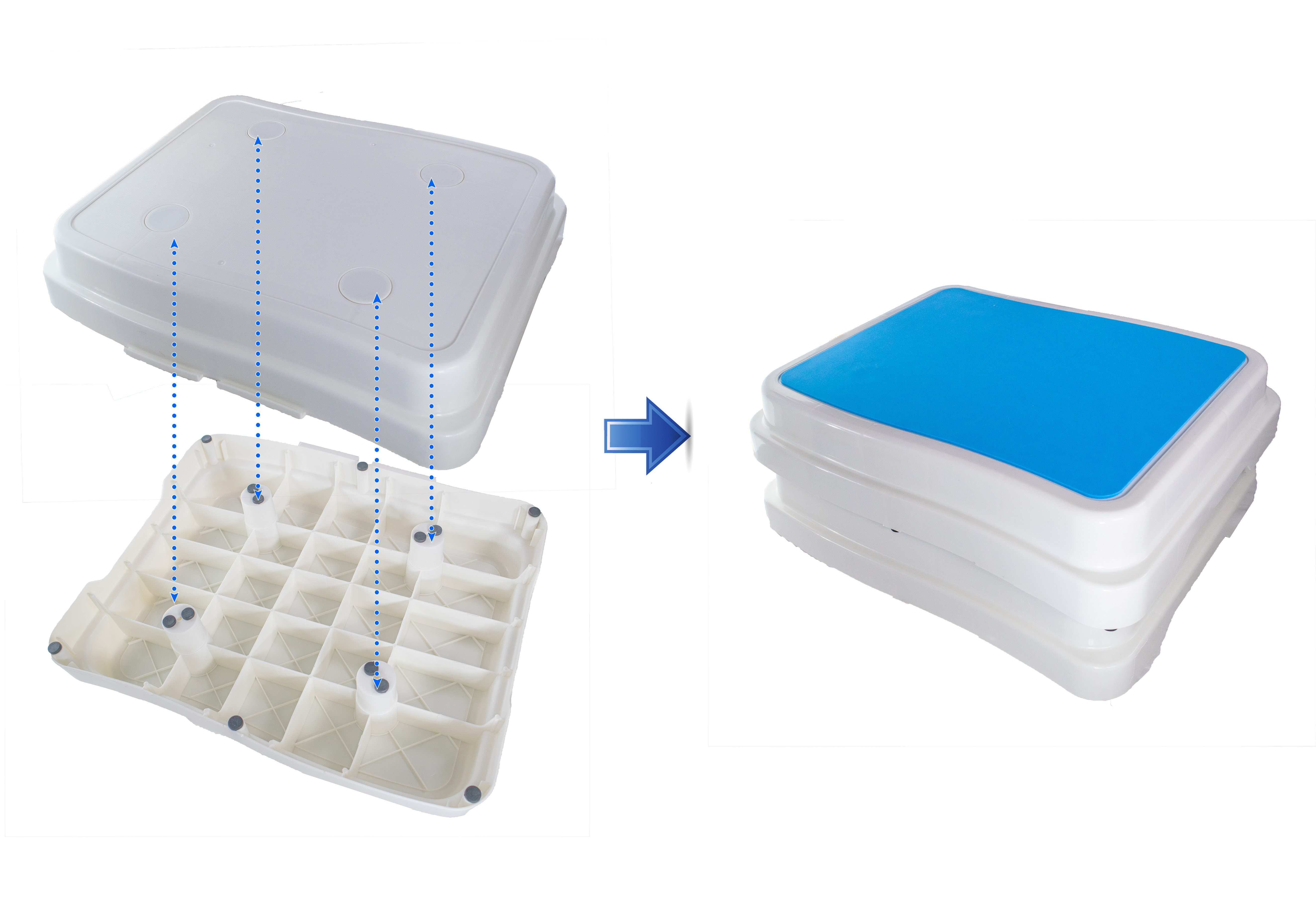 5 Star Super Deals Portable Stackable and Extendable Bath Step ...