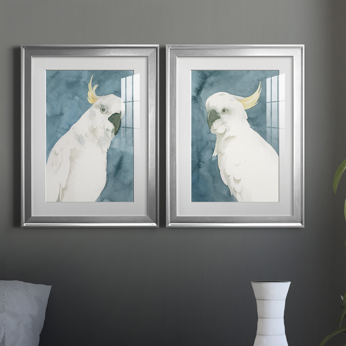Bayou Breeze Cockatoo Portrait I Premium Framed Print - Ready To Hang ...