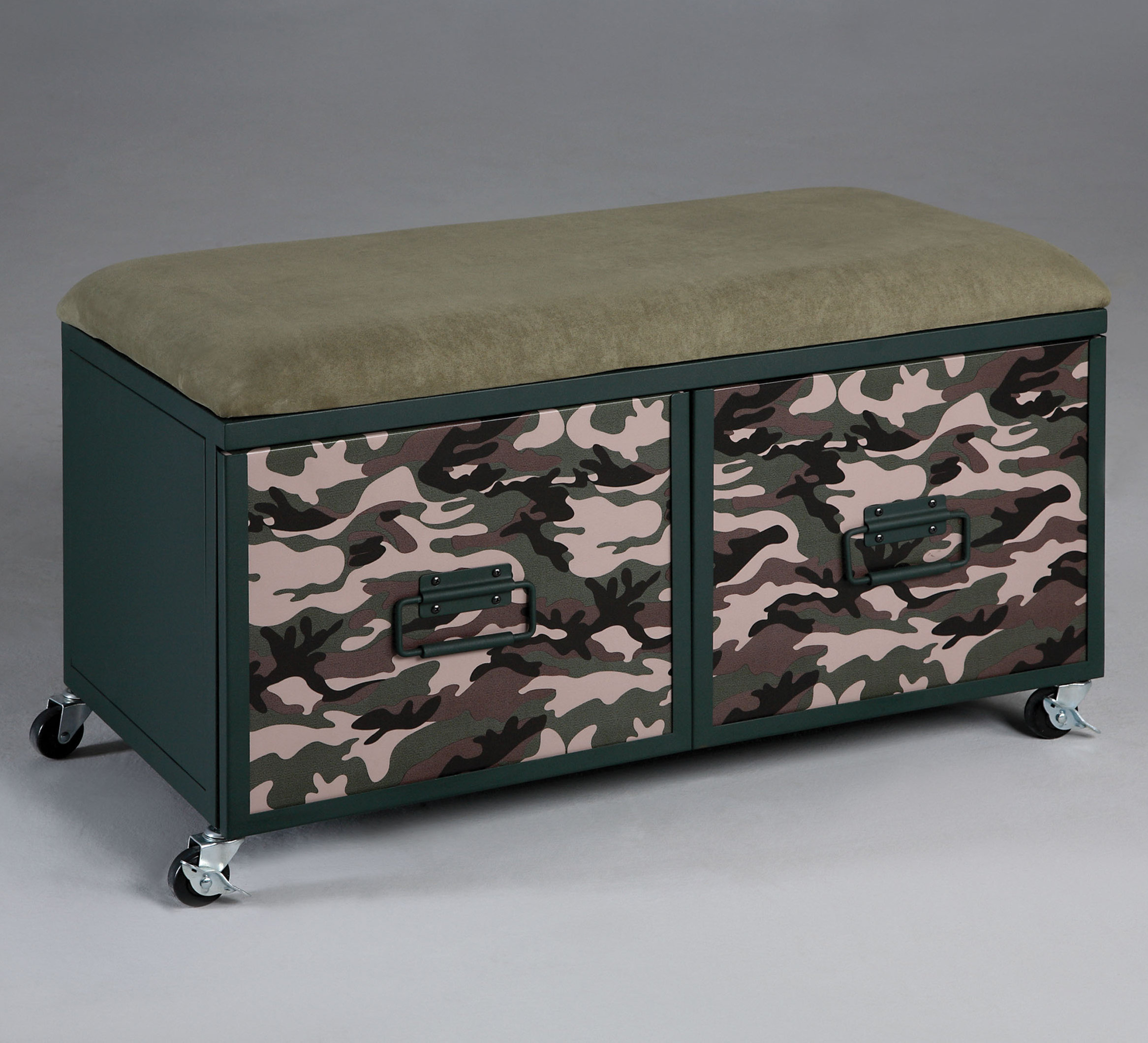 Powell Metal Storage Bench | Wayfair