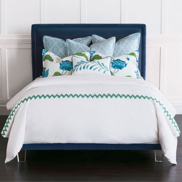 Eastern Accents Namale Cotton Chevron Duvet Cover | Wayfair