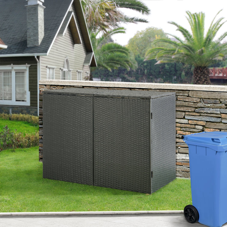 Dakota Fields Aryav Metal Double Bin Store | Wayfair.co.uk