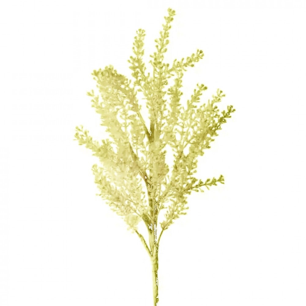 Ebern Designs Frosted Leaf Spray Faux Plants And Trees | Wayfair