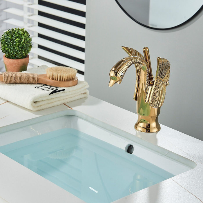 Senlesen Single Hole Faucet Single-handle Bathroom Faucet & Reviews ...