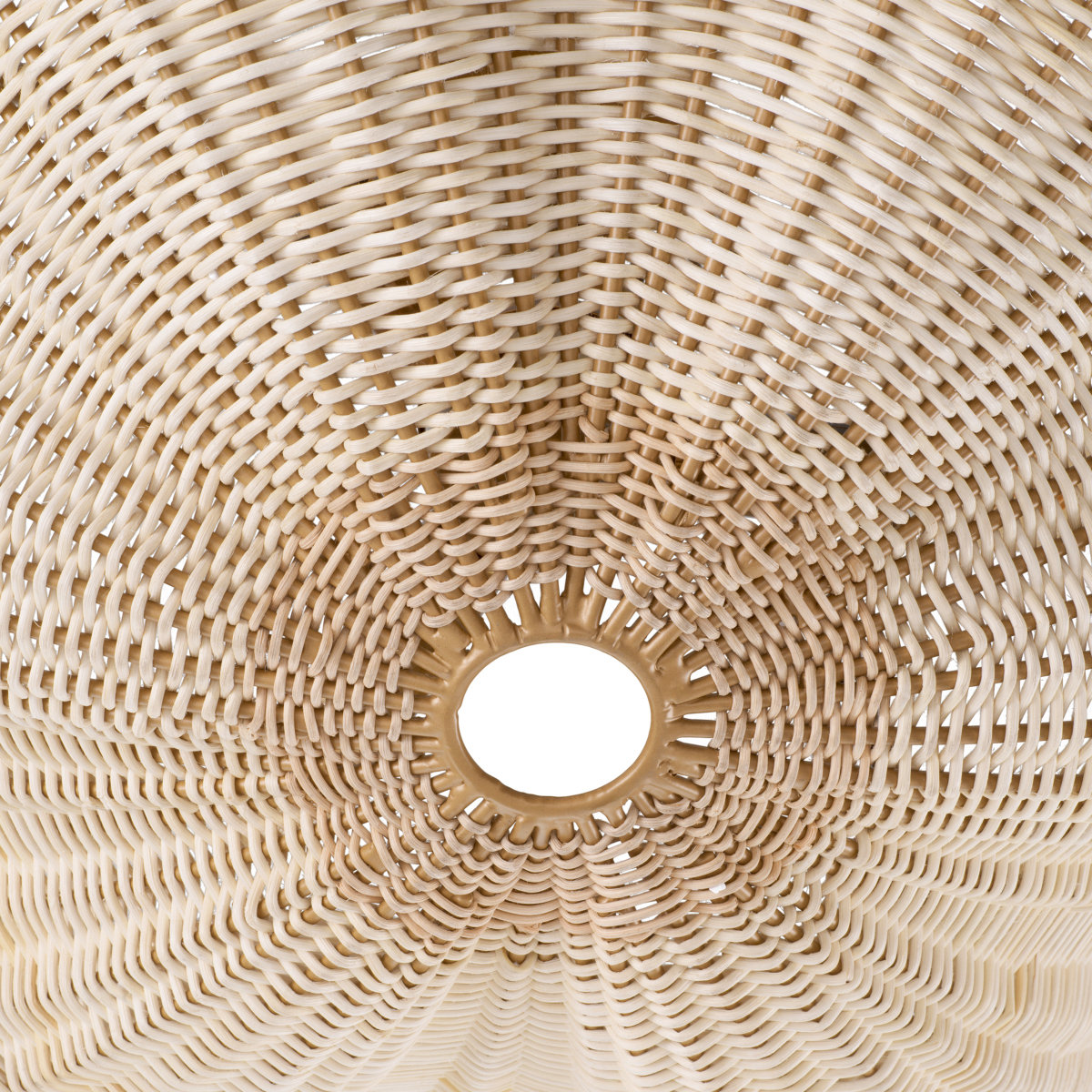 Eichholtz USA Chandelier Los Palmos Natural Rattan | Perigold