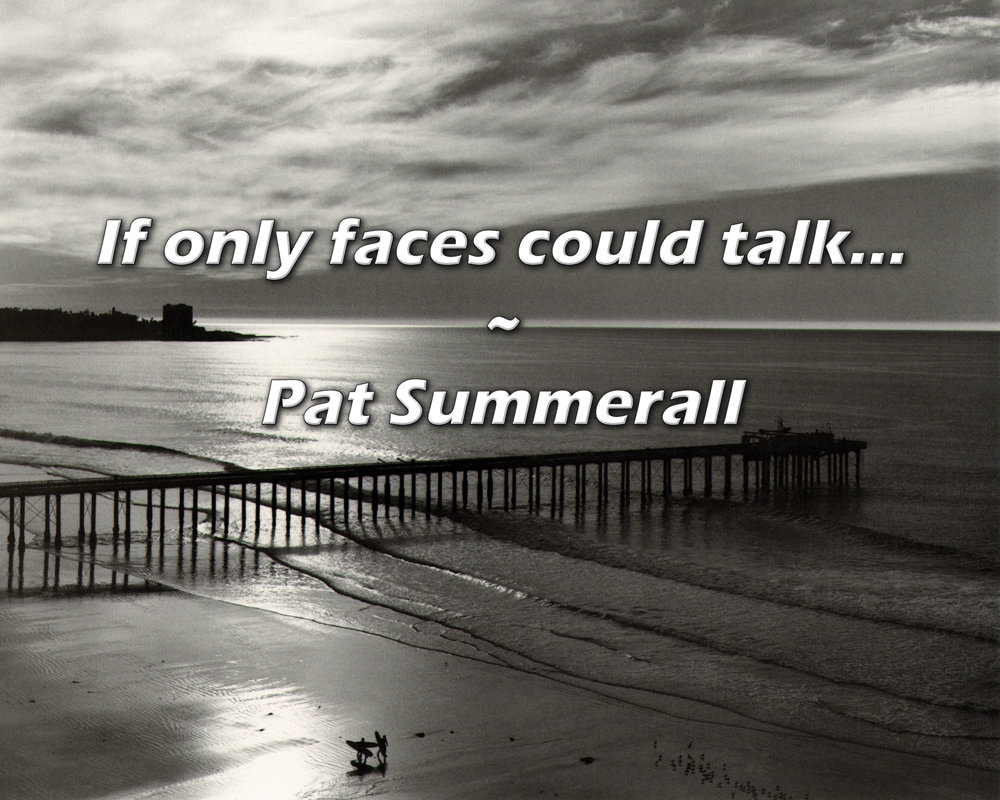 Trinx Pat Summerall Quote: If only faces could talk... | Wayfair