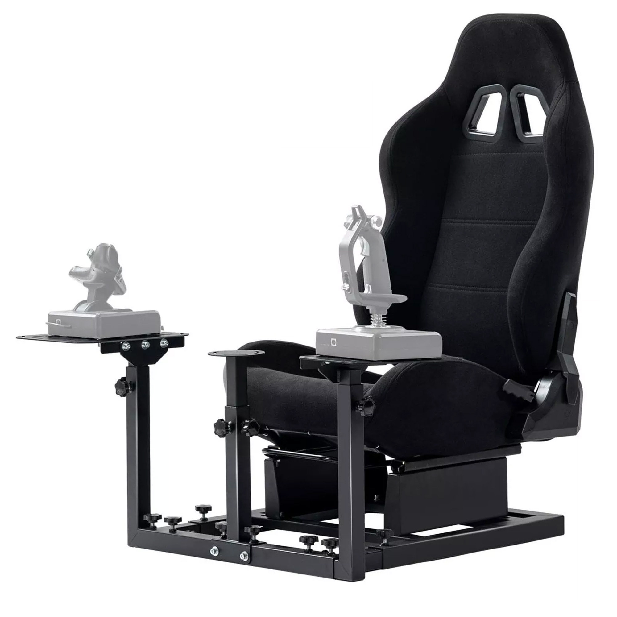Anman Flight Simulation Cockpit Or Racing Wheel Stand With Seat Fit ...