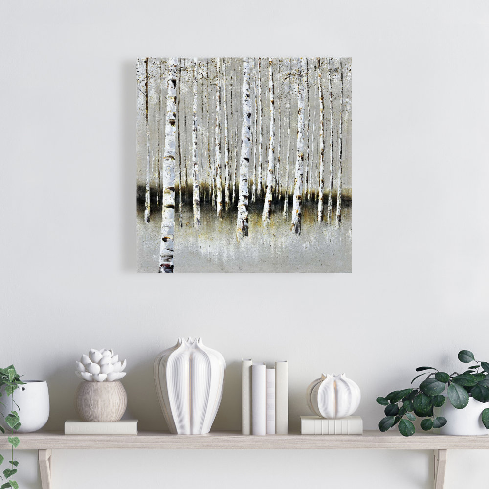 Begin Edition International Inc. Winter Forest Landscape - 16X16 Print ...
