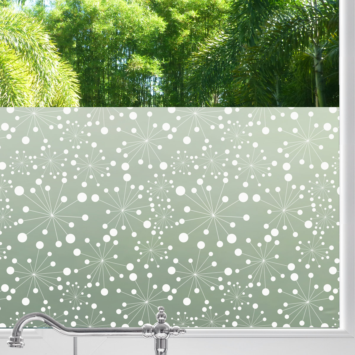 Stick Pretty Plants & Flowers Window Decal | Wayfair