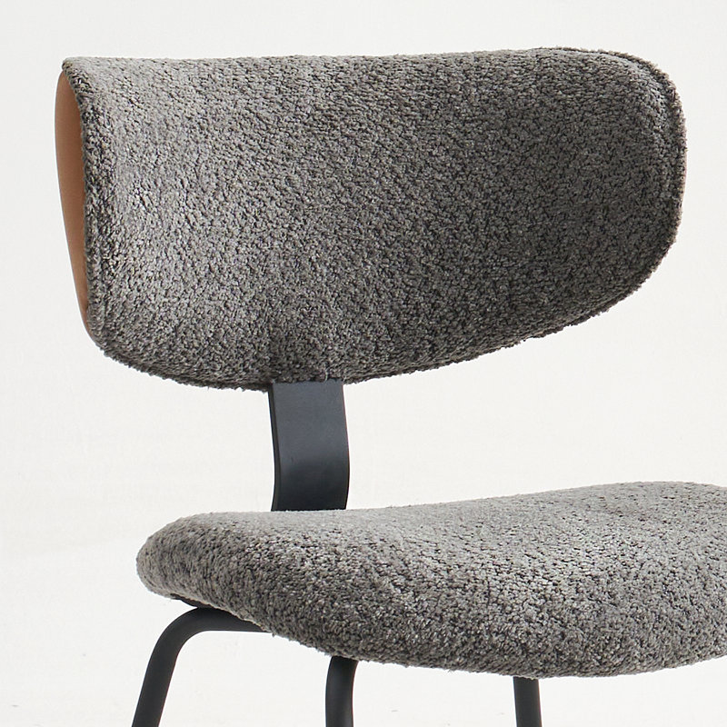 Wrought Studio Jelany Sponge Upholstered Metal Parsons Chair | Wayfair