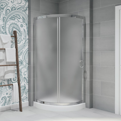 Wayfair | Frosted Glass Shower Stalls & Enclosures You'll Love in 2023