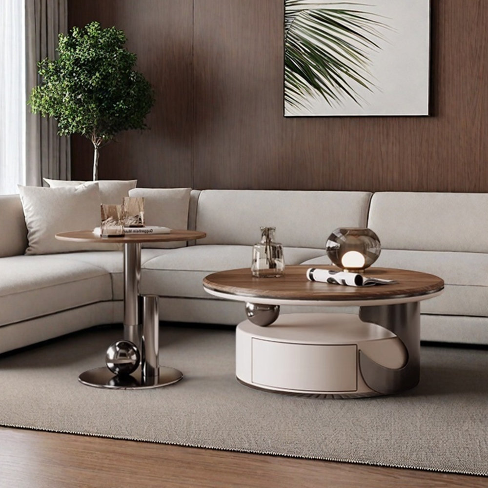 Wu's StylishVault Light luxury design sense coffee table | Wayfair