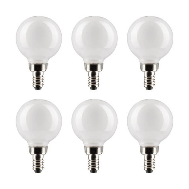 Satco 25 Watt Equivalent G16.5 E12/Candelabra Dimmable LED Bulb | Wayfair